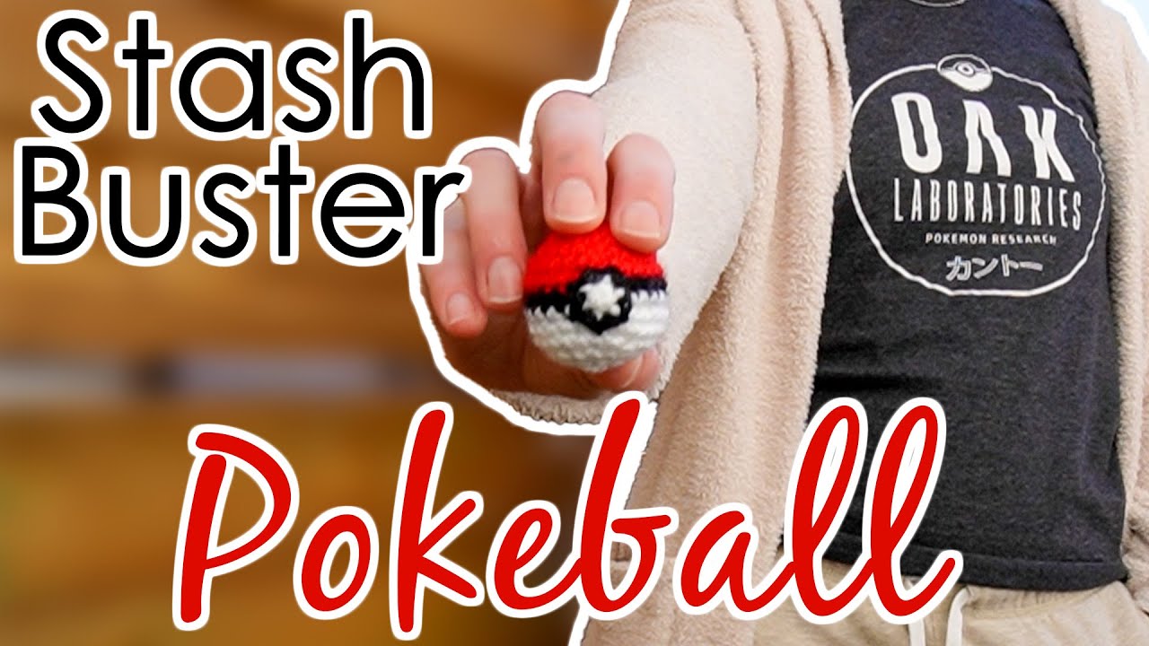 EASY Crochet Amigurumi Pokeball DIY - STASH BUSTER - YouTube