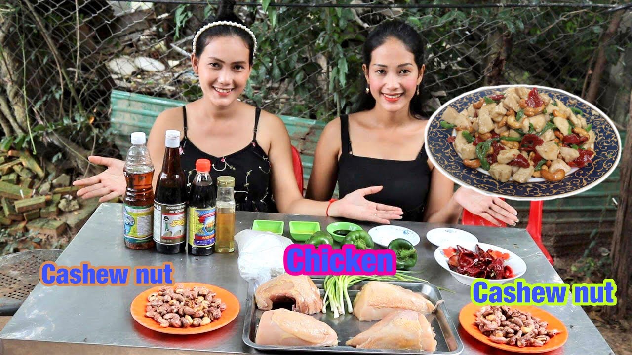 Best Chicken Cashew Nut Recipe Ever Must Try | Thyda Cooking TV | - YouTube