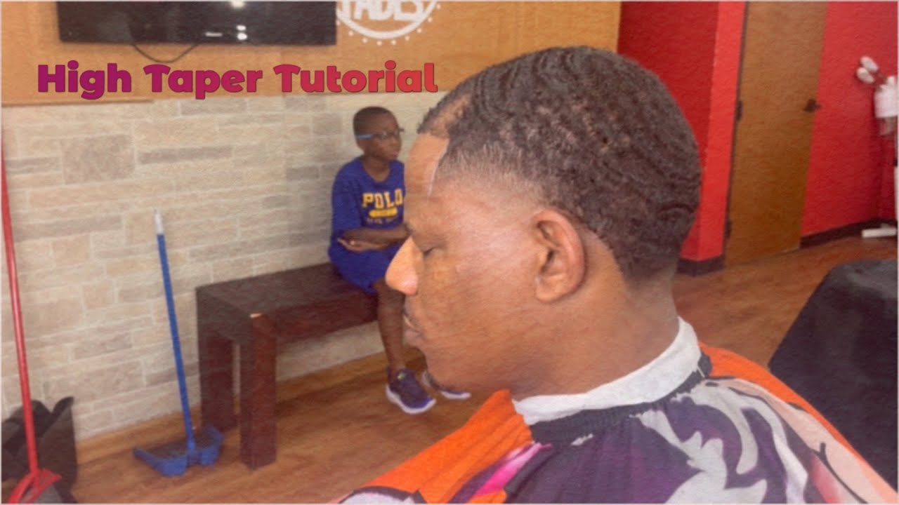 High Taper Tutorial With No Enhancements | STEP BY STEP | EASY STEPS ...