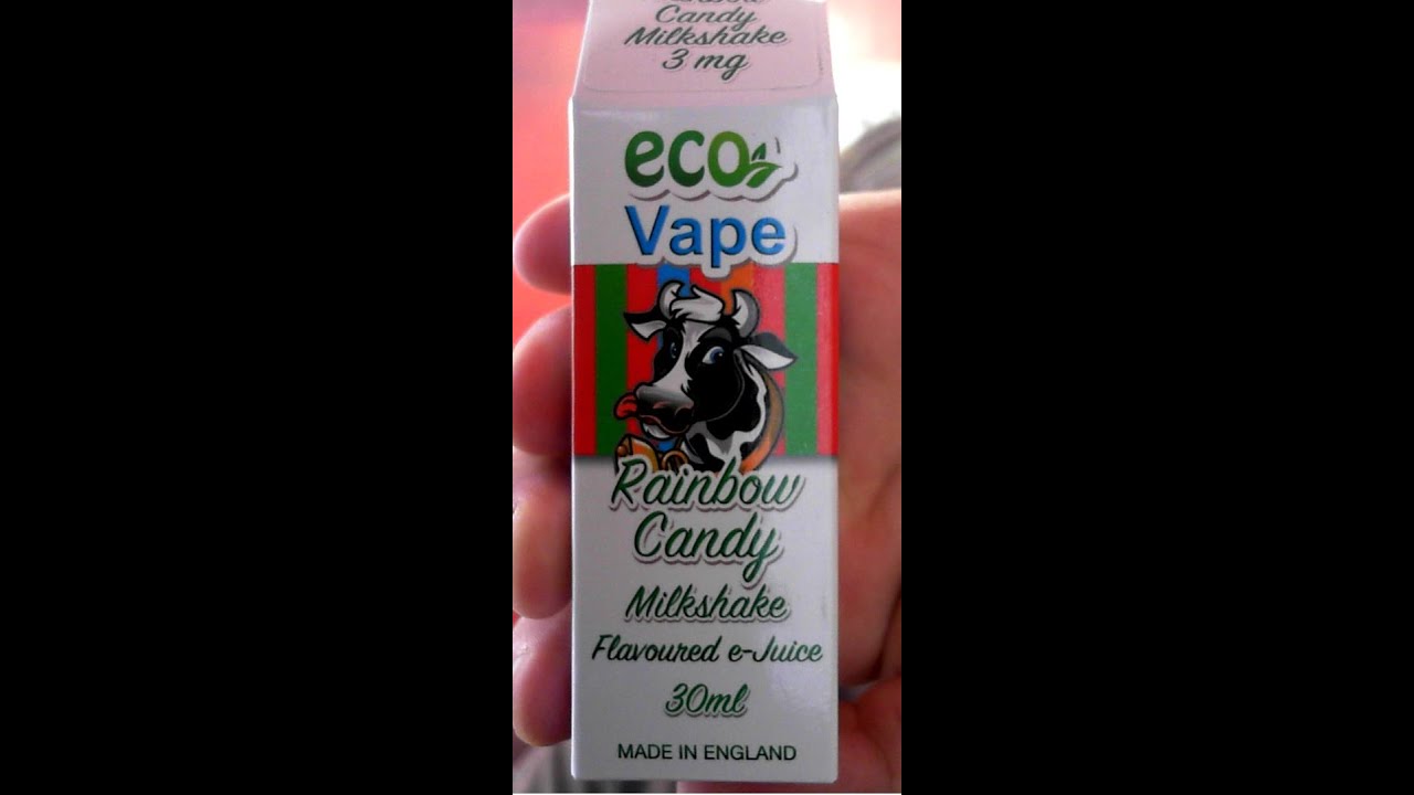 Eco Vape - Rainbow Candy - YouTube