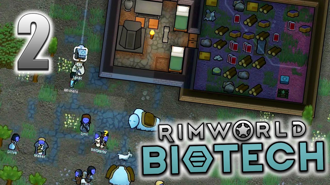 RimWorld Biotech (Verboneve, Part 2) - Bear Necessities [PC Gameplay ...