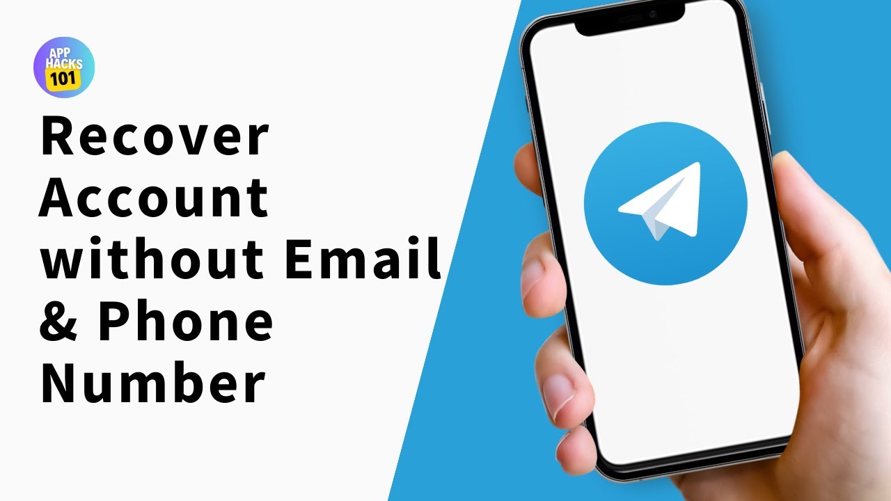 How To Recover Telegram Account Without Email Or Phone Number - YouTube