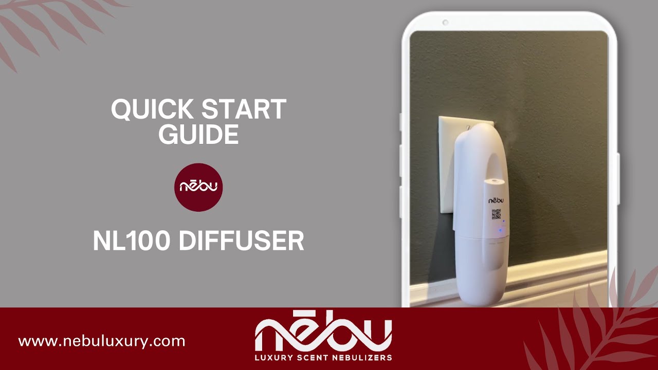 Nēbu Luxury's NL 100 Nebulizing Diffuser: Setup & App Download Guide ...
