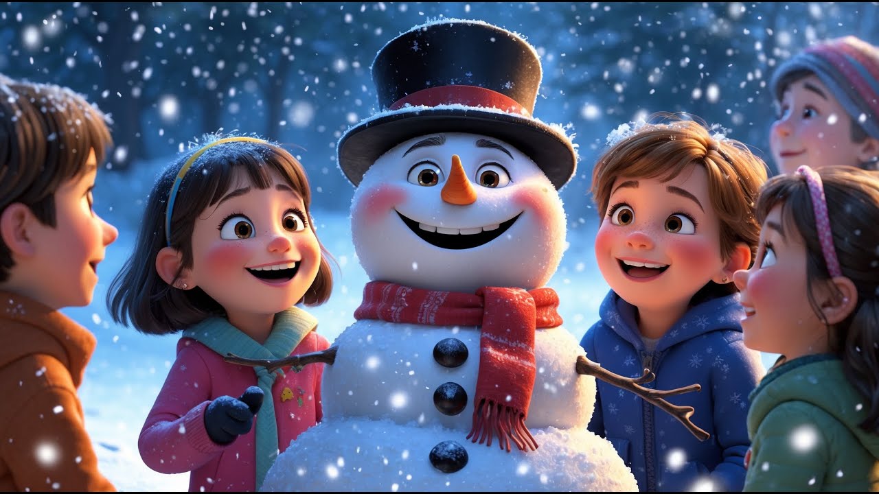 ☃️ ️ The Snowman's Smile – A Heartwarming Short Film for Kids #snowman ...