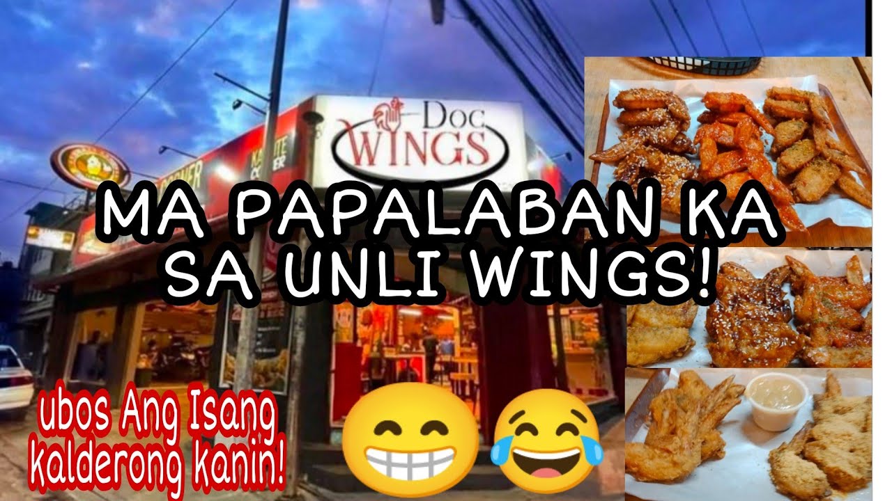 DOC WINGS KAMOTE CORNER | UNLI WINGS SA KANTO DEL MONTE AVE . #mukbang ...