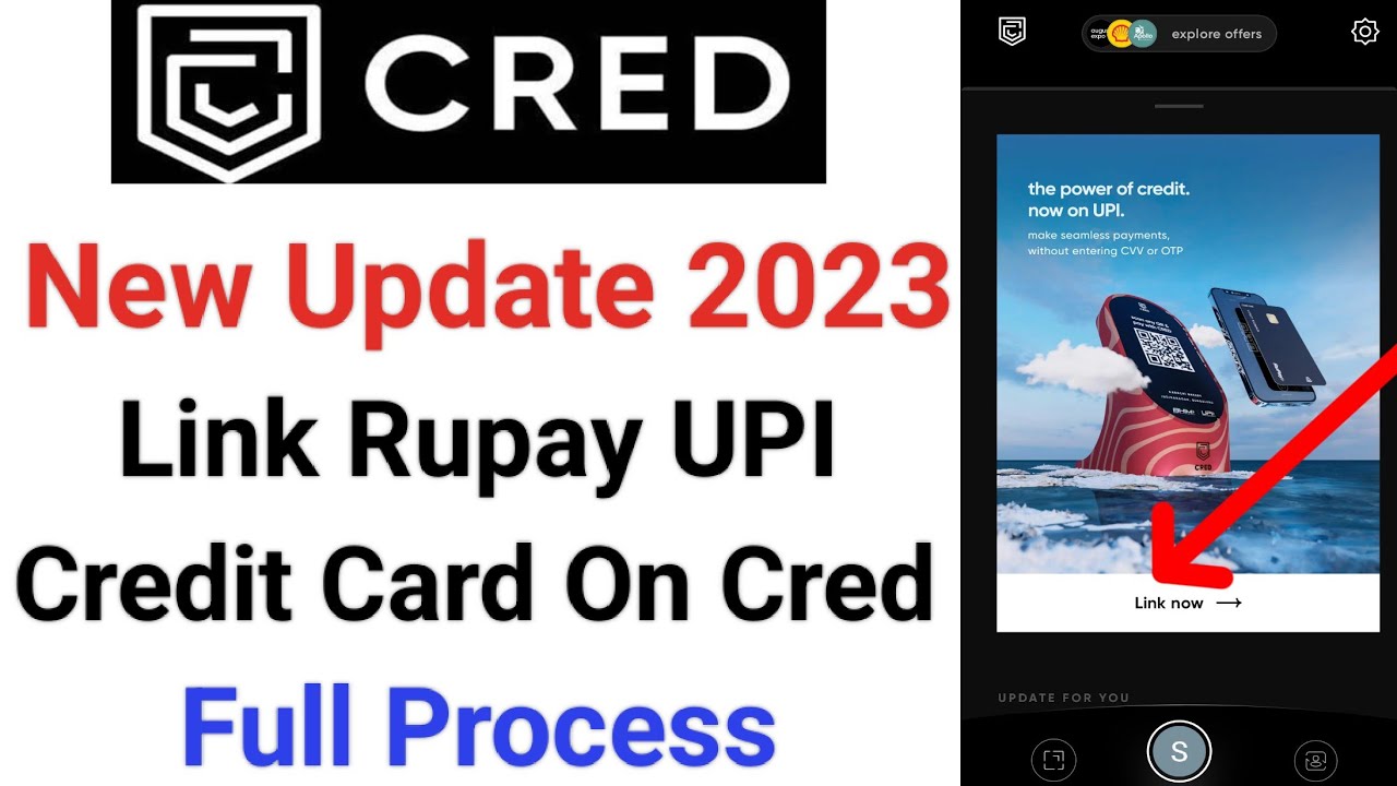 Cred rupay credit card upi link | Rupay credit card upi link on cred ...