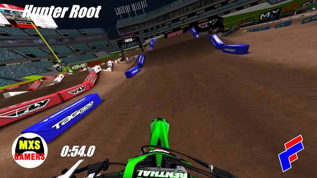 MX Simulator | Oakland 450 Fastest lap | Hunter Root - YouTube