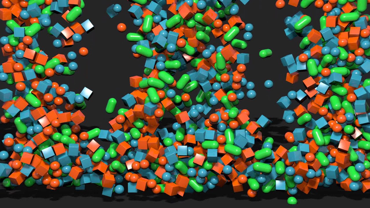 Multi Shape Particle Emitter - YouTube