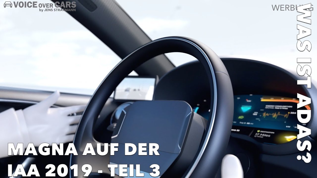 Magna auf der IAA 2019: Was ist ADAS? Themen: Autonomes Fahren ...