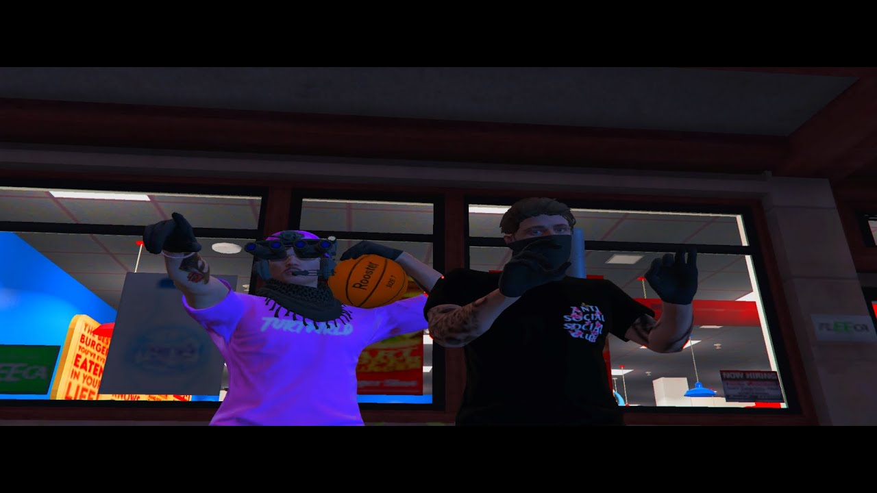 this gta5 la noire fivem rp video is yg steve shooting people like a ...
