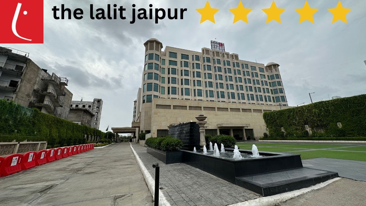 the lalit jaipur/ 5 star hotel/nahargarh fort jaipur vvip entry / part ...