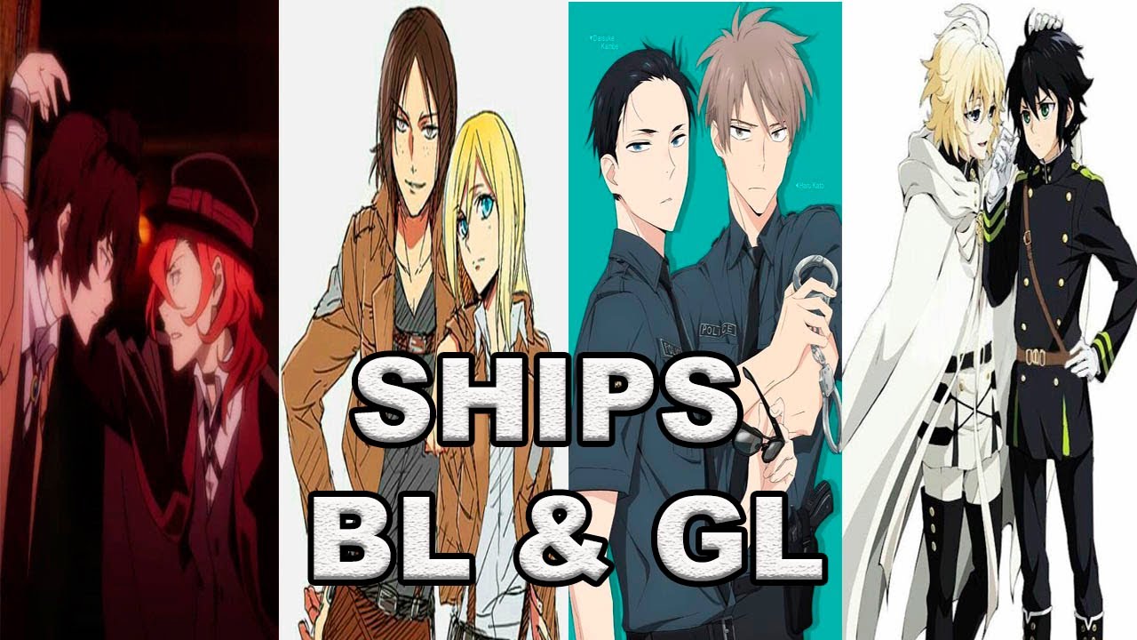 LOS 7 MEJORES SHIPS ANIME BL Y GL | TOP 14 | CamS - YouTube