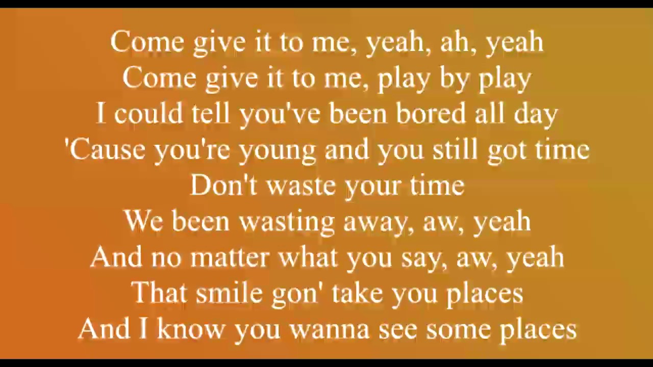 zayn malik still got time (lyrics video) - YouTube
