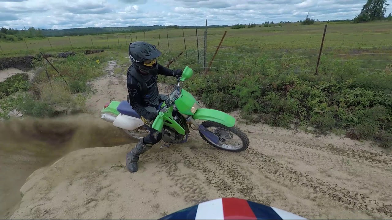 KLX 650R & KX 450F filmed by MAD MAX on a CRF 250 - YouTube