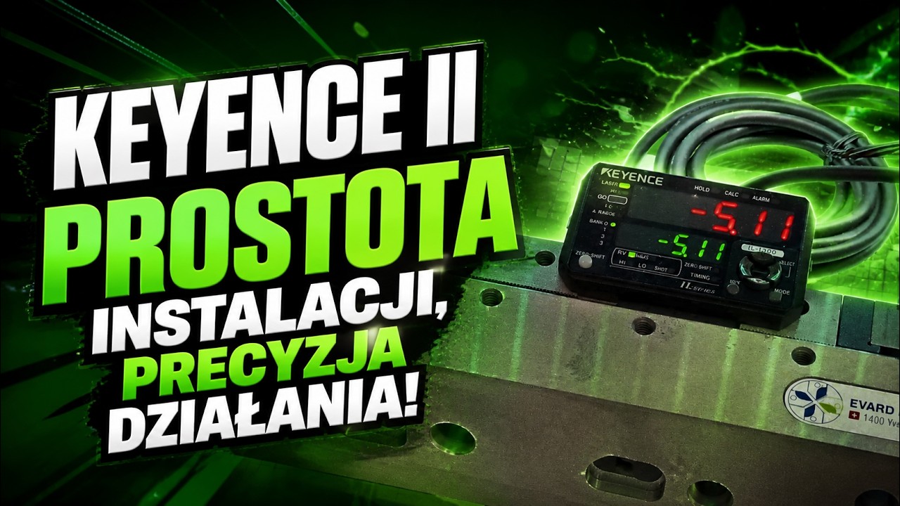 KEYENCE IL-1500 + IL-030 LASER SENSOR - pierwsze doświadczenia z ...