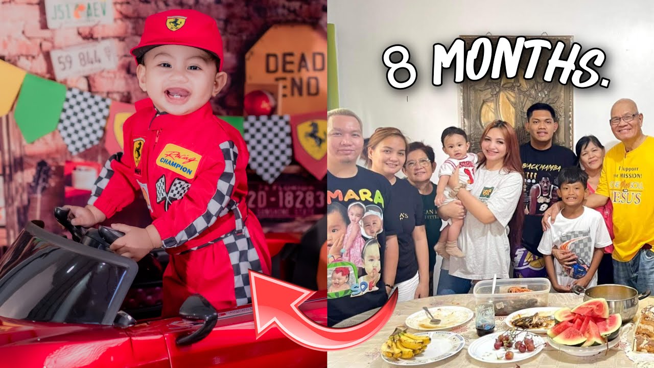 Caleb as CHEF👨🏻‍🍳 8th month celebration sa bahay nila Mahal! 💛 - YouTube