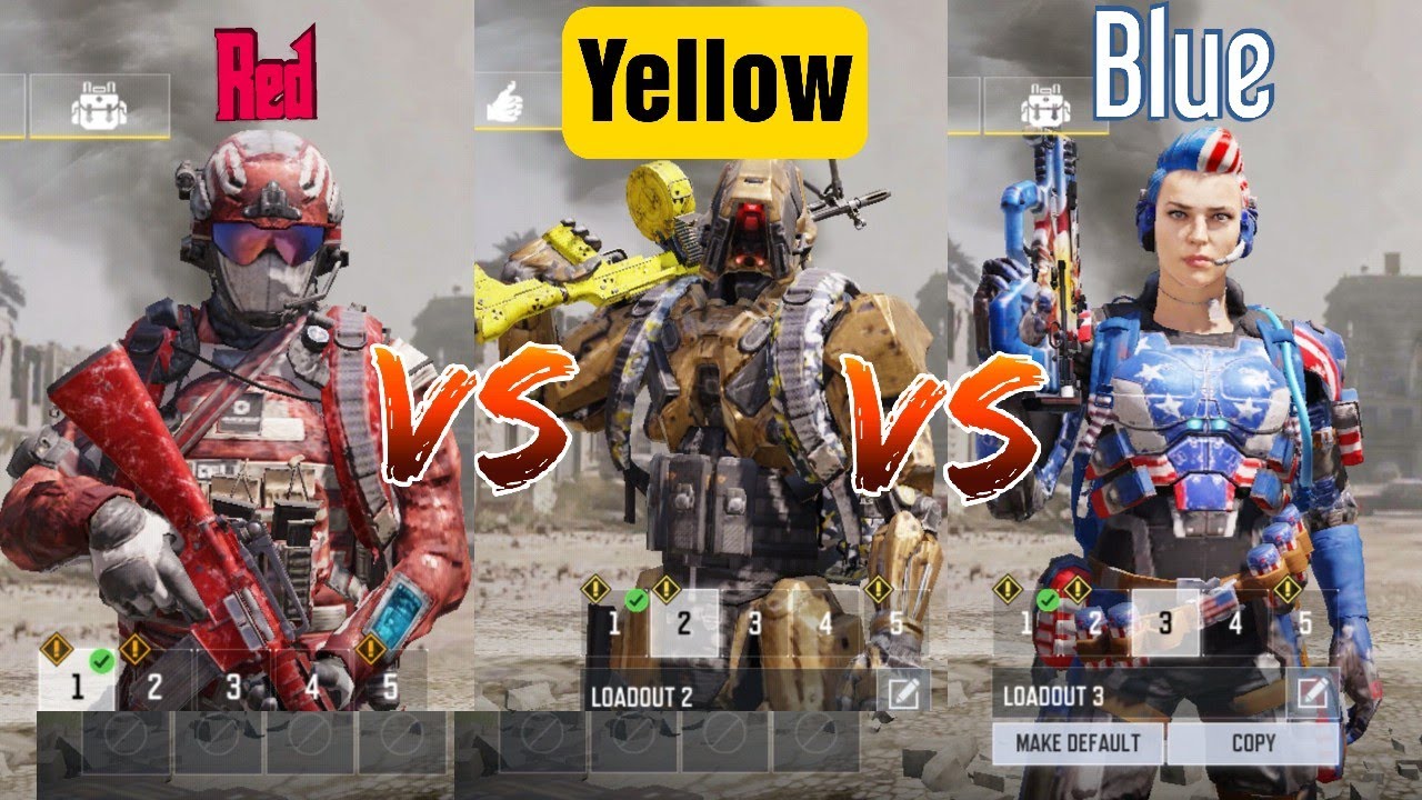 Red Vs Yellow Vs Blue CALL OF DUTY MOBILE BLUE GANG SERIES 🔵 Episode 3 ...