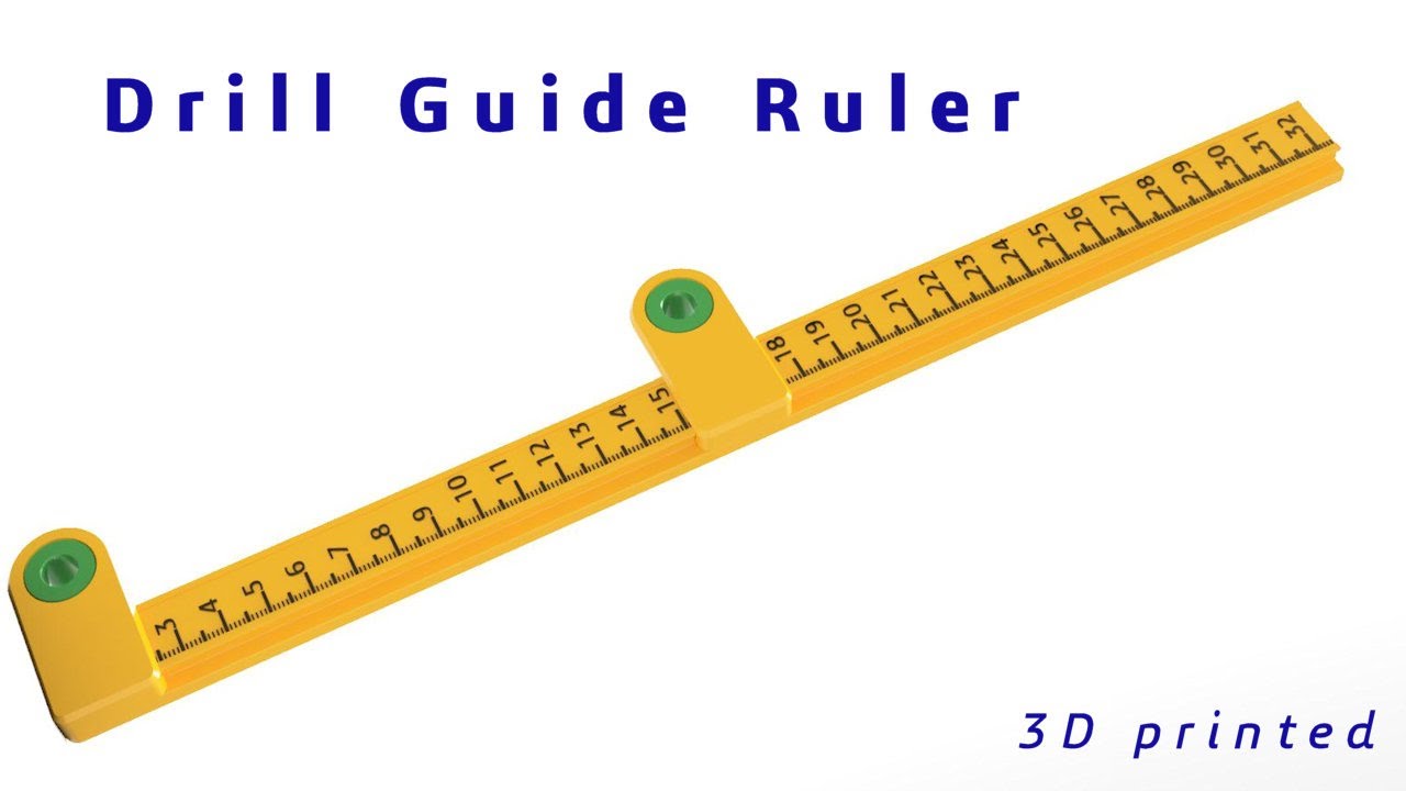 Drill Guide Ruler - YouTube