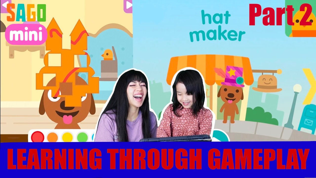 Sago Mini World Hat Maker gameplay with Ella and Mommy | Preschool ...