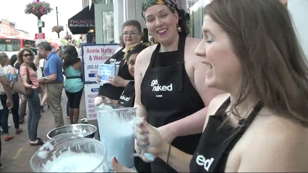 LUSH employees bare it all - YouTube