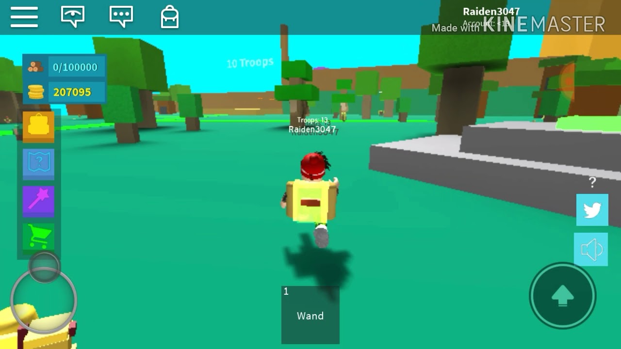 Playing Roblox army control simulator (I'm back) - YouTube