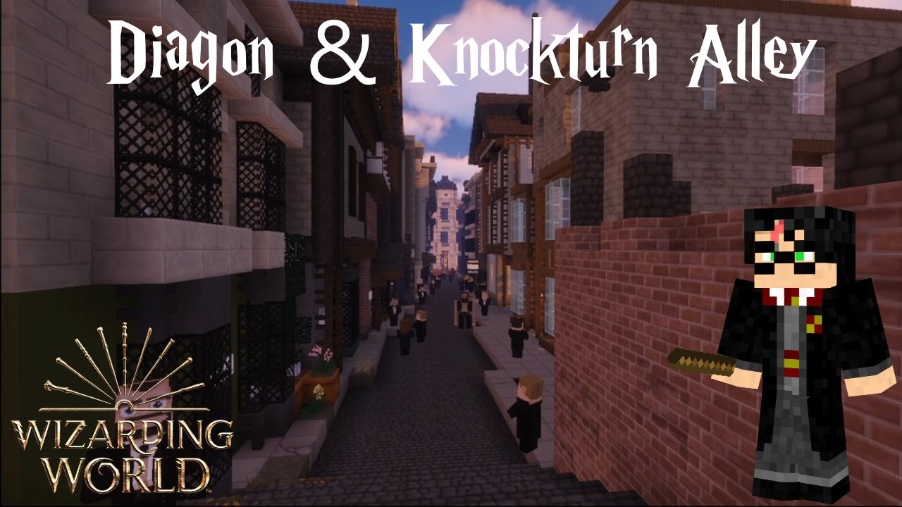 Exploring the Wizarding World of Harry Potter in Minecraft (Part Two ...