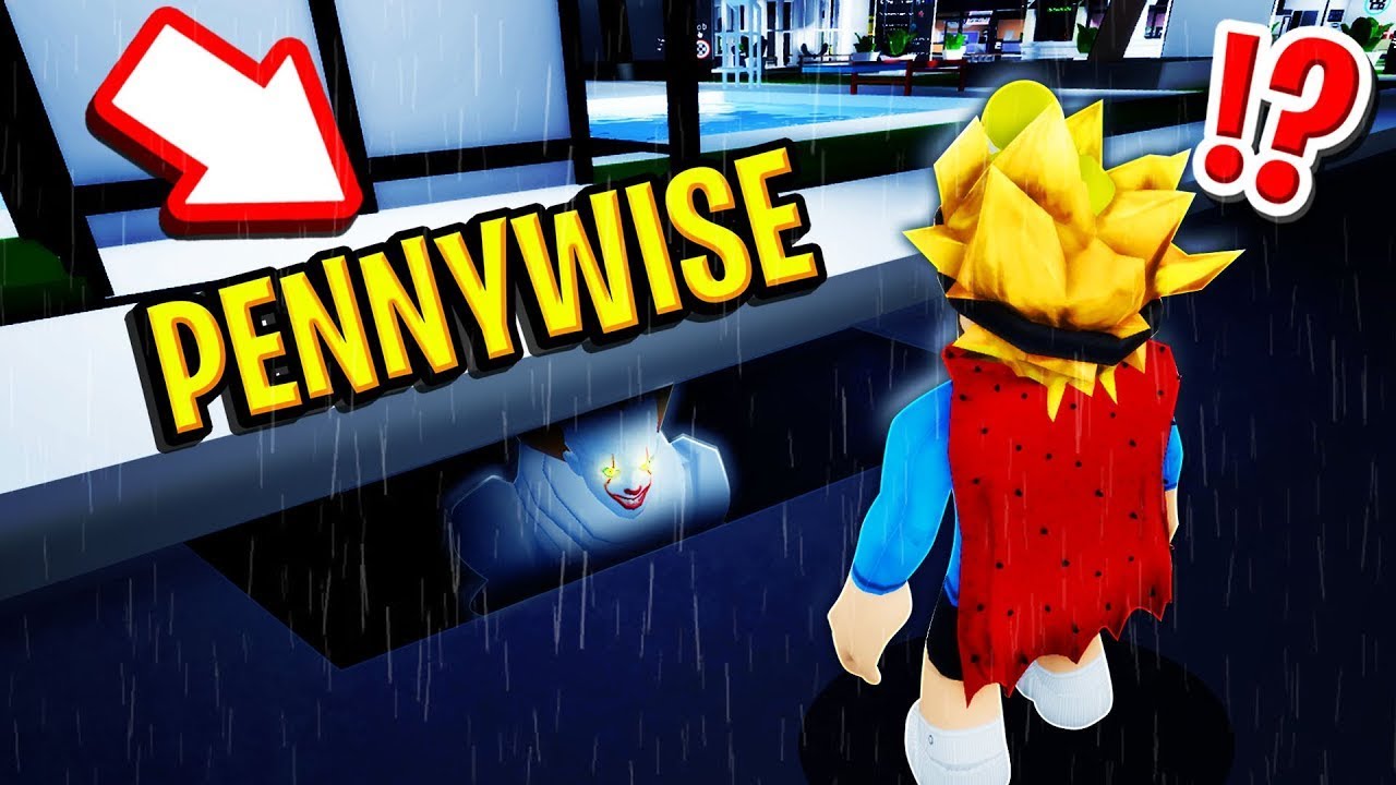 We FOUND PENNYWISE in Roblox Brookhaven RP! Scary - YouTube
