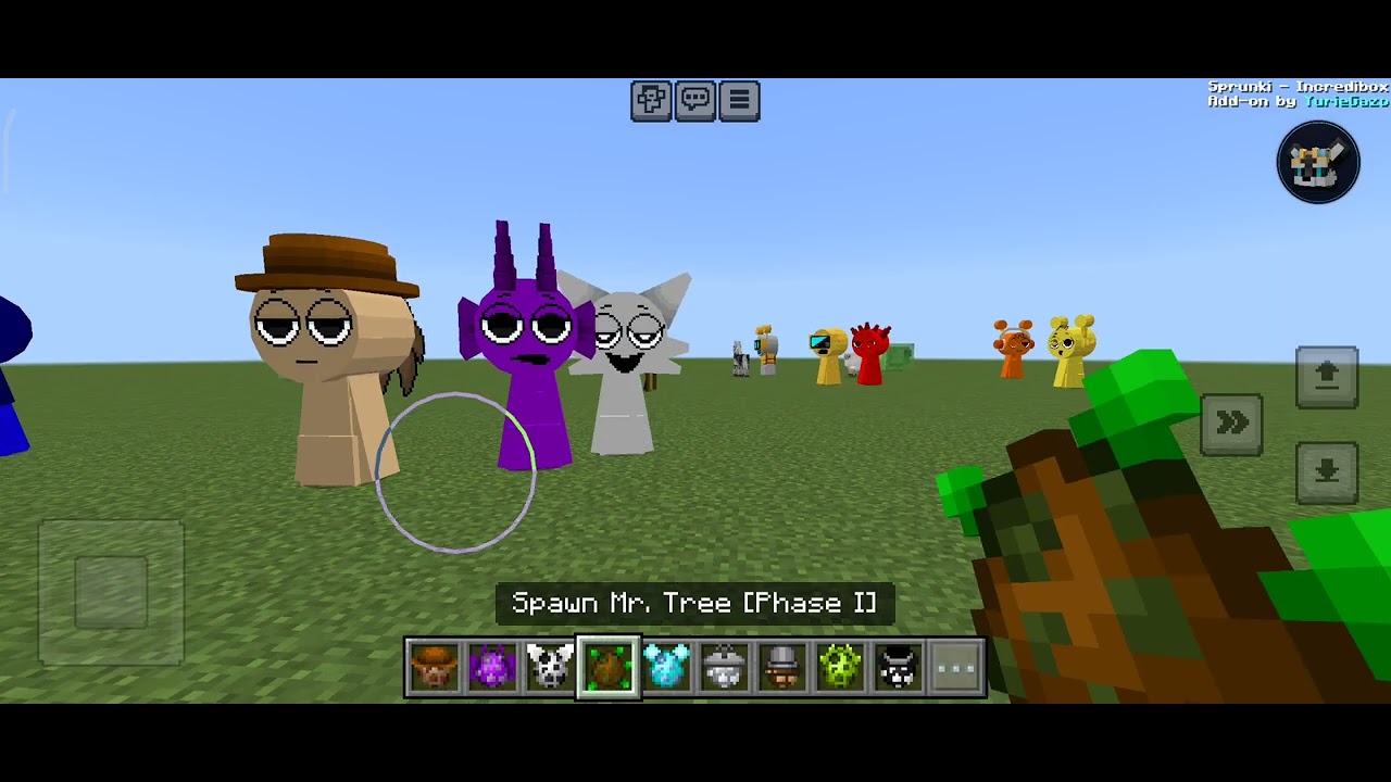 Sprunki incredibox mod for Minecraft Bedrock - YouTube