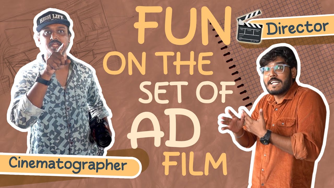 How to make a commercial ad film | Learn with fun | Behind the scenes ...