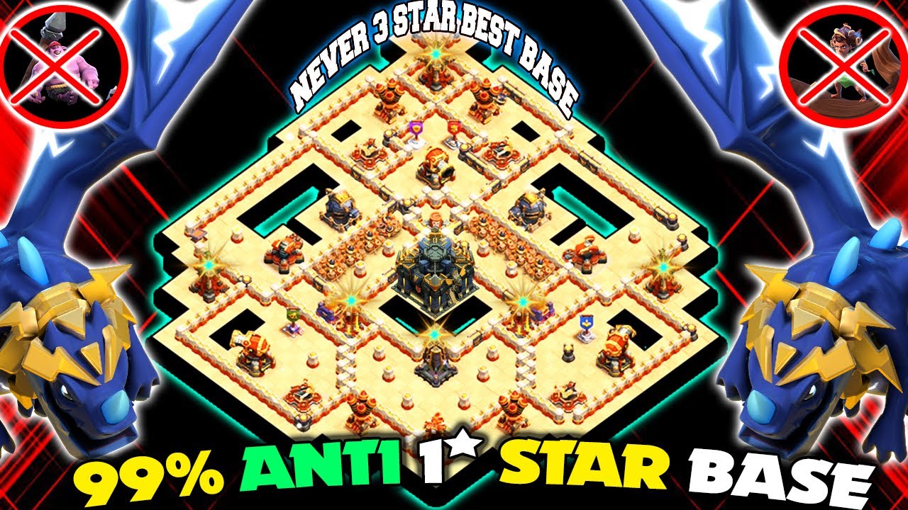 99% ANTI 1* STAR TH17 WAR BASE WITH LINK | NEW TH17 *OP* LEGEND & WAR ...
