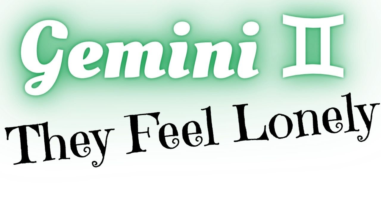 Gemini ♊ They feel lonely... ♊ daily love tarot reading 1 July 2020 ...