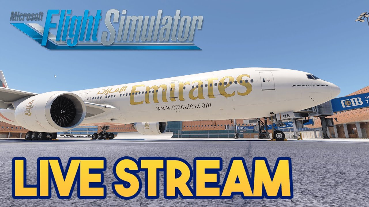 ️ Microsoft Flight Simulator - 777 Mini Long Haul - CAIRO DUBAI ...