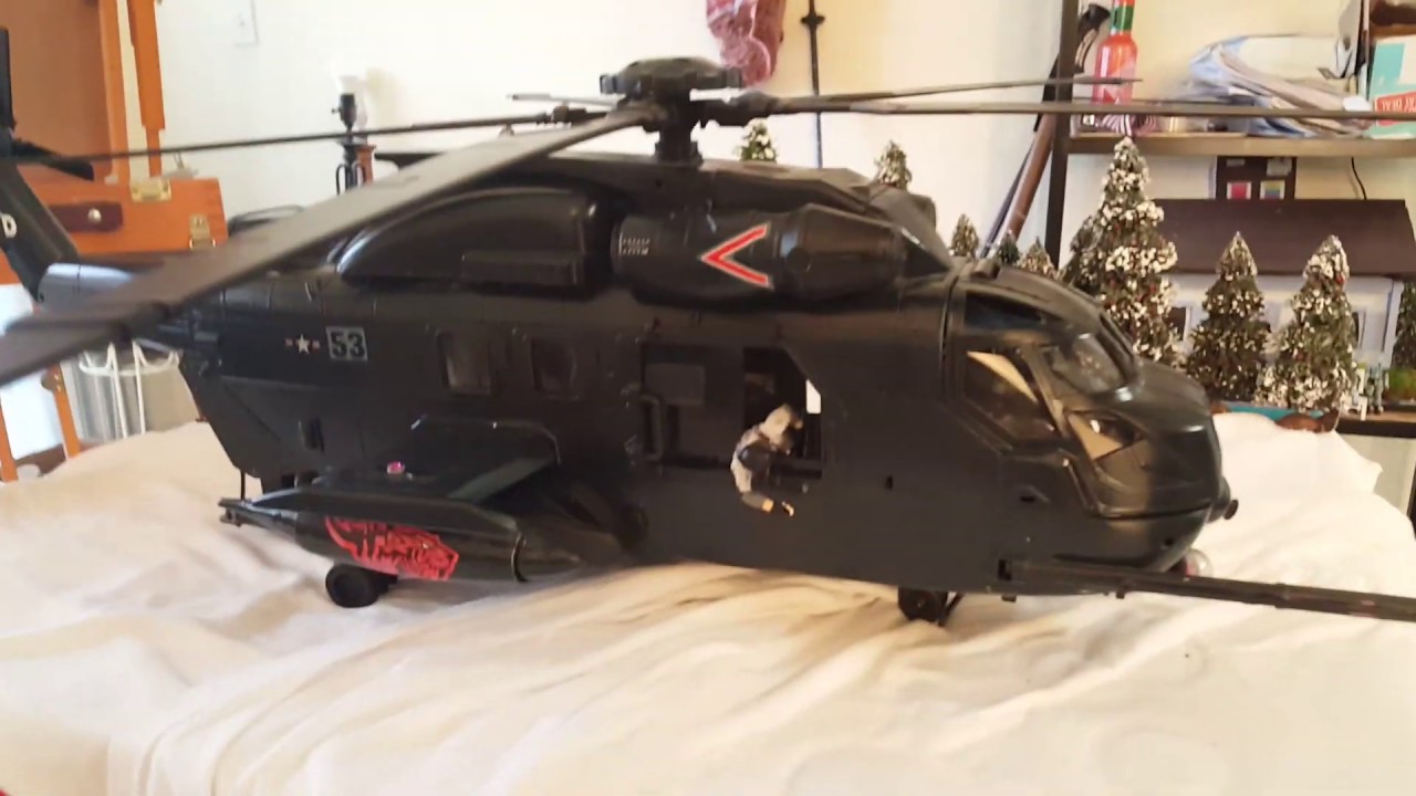 Blue Knight 1/18 custom Gi Joe Helicopter - YouTube