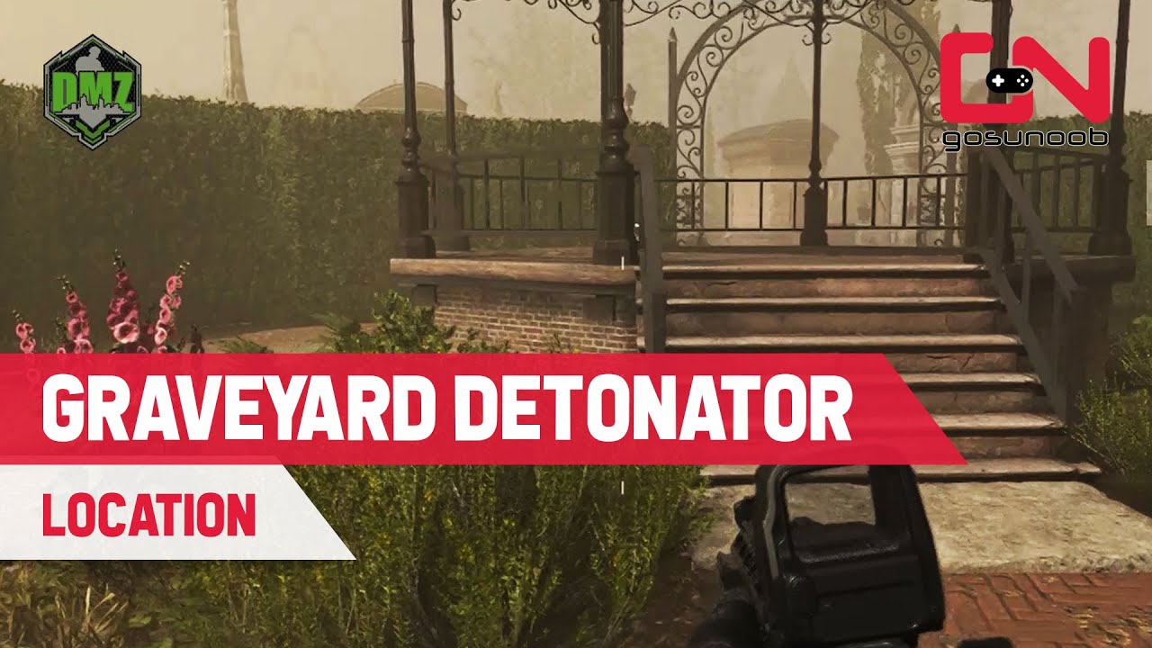 COD Warzone Assault on Vondel - Detonator at Graveyard Location - YouTube