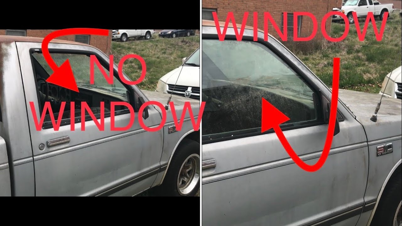 S10 manual window repair - YouTube