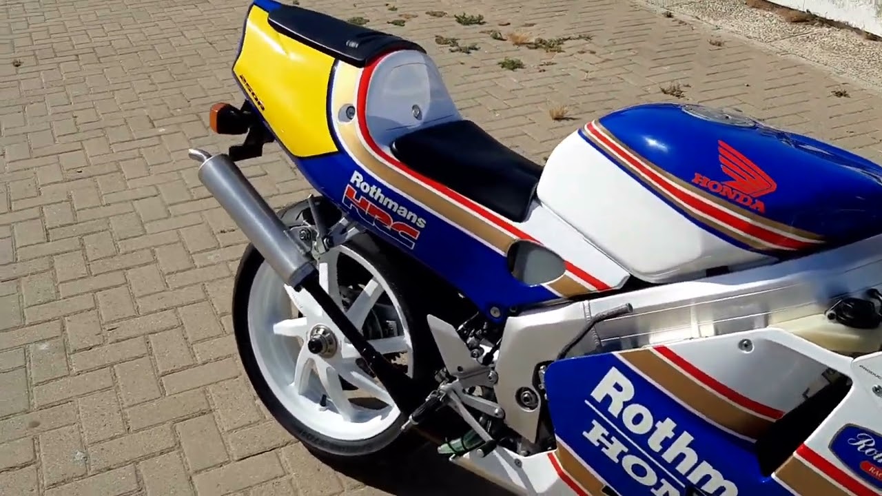 Honda nsr 250 mc 28 SP Rothmans - YouTube
