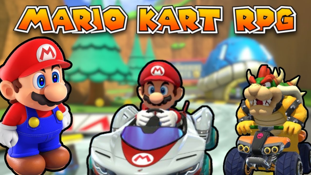I Turned Mario Kart 8 Deluxe Into A Mario RPG! - YouTube