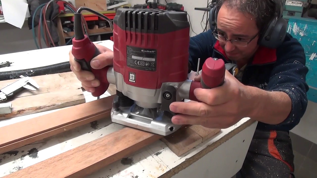 test defonceuse EINHELL TC RO 1155E - YouTube