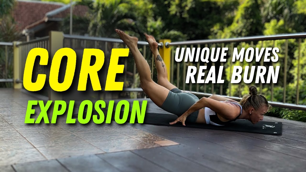 10 Min Core Burn 🔥 | Unique Abs Workout That Actually Works - YouTube