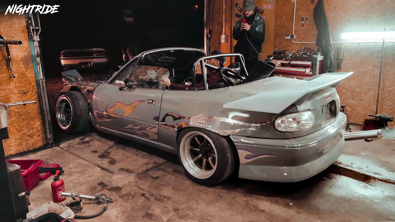 My 1uz V8 MIATA build Part 10 | NIGHTRIDE 4K - YouTube