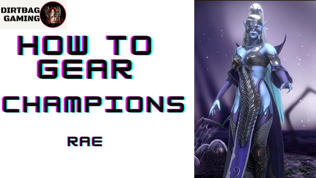 HOW TO GEAR RAE | Raid Shadow Legends Gear Guide | Nuker and Hydra Boss ...