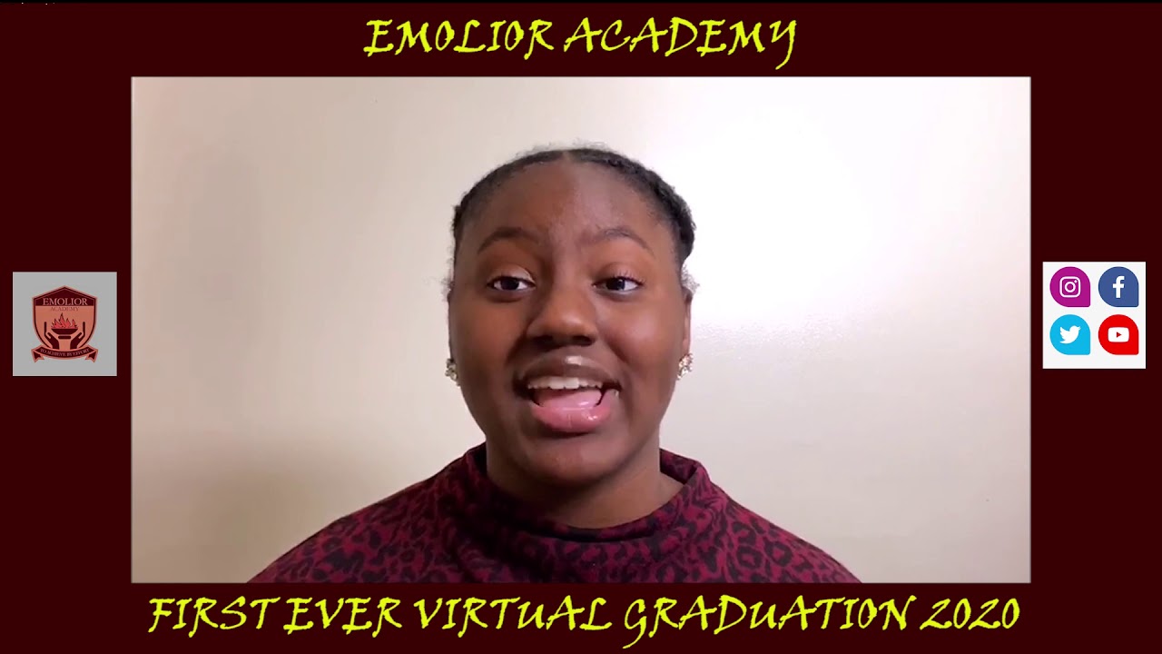 Emolior Academy First Ever Virtual Graduation 2020 - YouTube