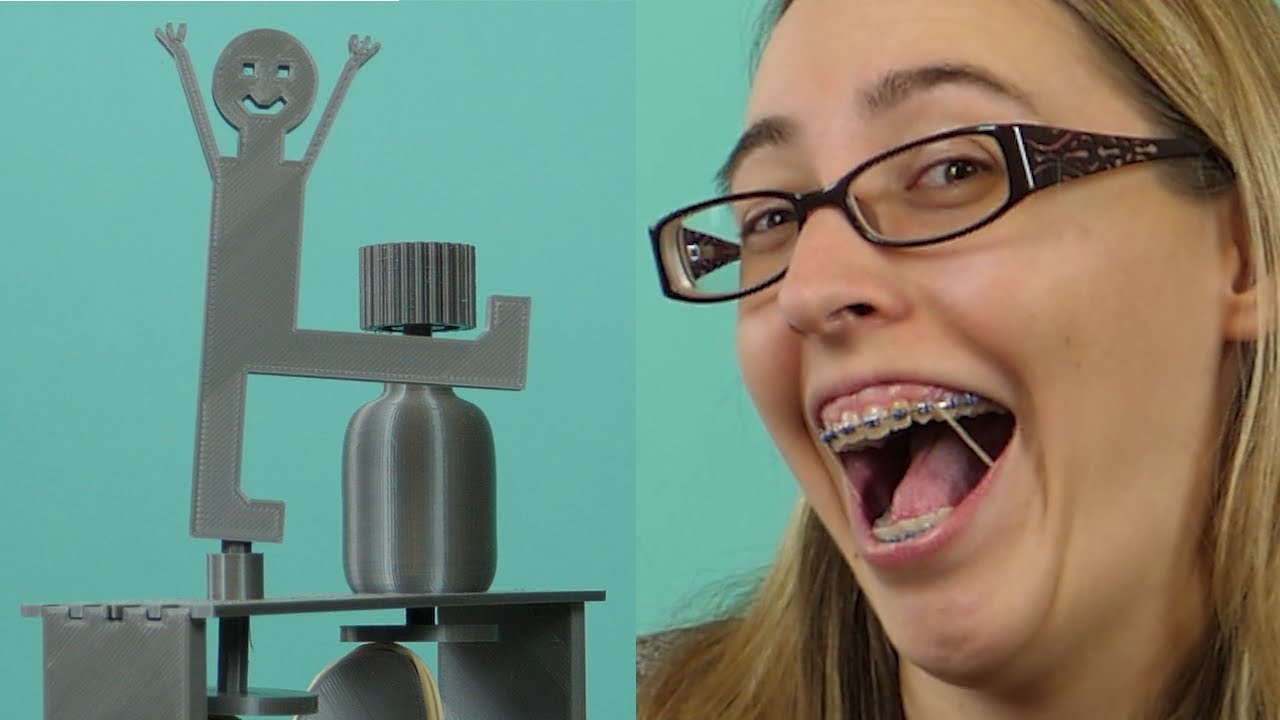 Making a Bottle Cap Challenge Automaton - YouTube