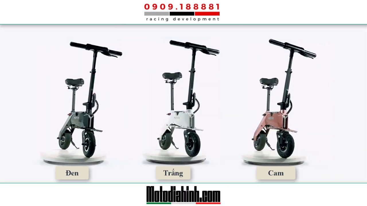Siêu Xe Điện Mini 250w MOTINI - Motini Super Mini Scooter 250w - YouTube