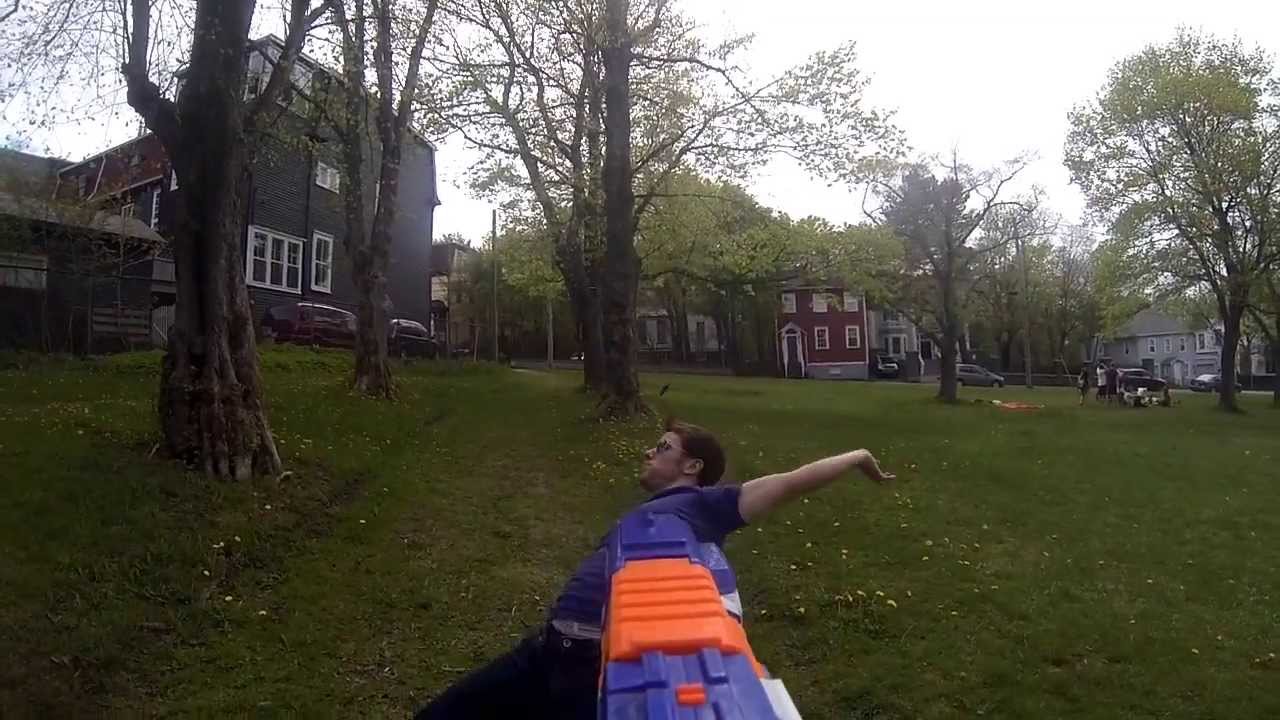 The Nerf Matrix - YouTube