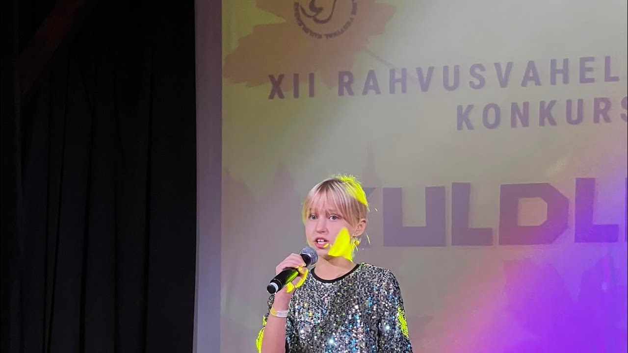 Helmi Avandi 8-aastane “Bon Appetit” Alika Milova - YouTube