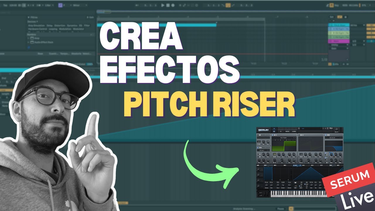 Cómo Crear un Pitch Riser Profesional con SERUM – Guía Paso a Paso - YouTube