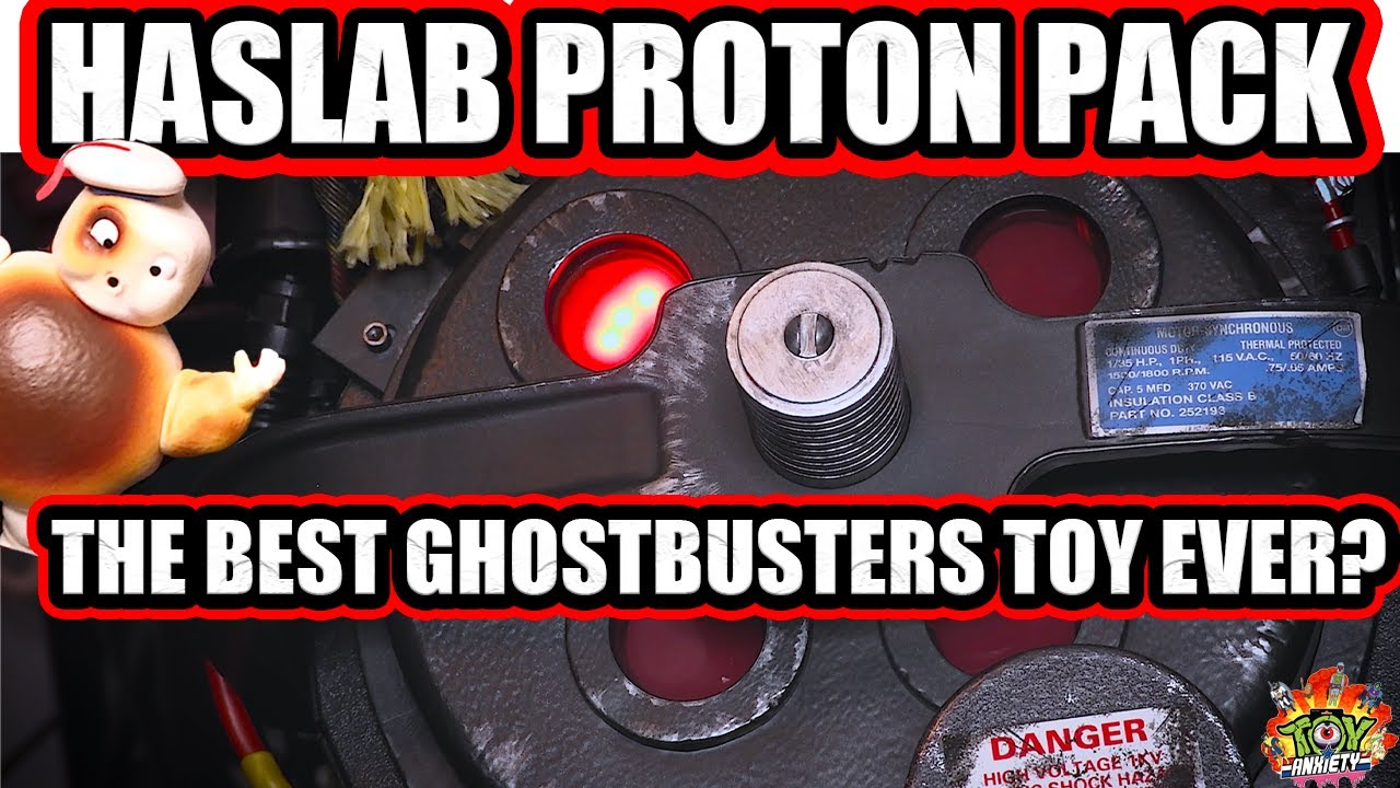 HasLab Proton Pack is the Best Ghostbusters Toy Ever - YouTube