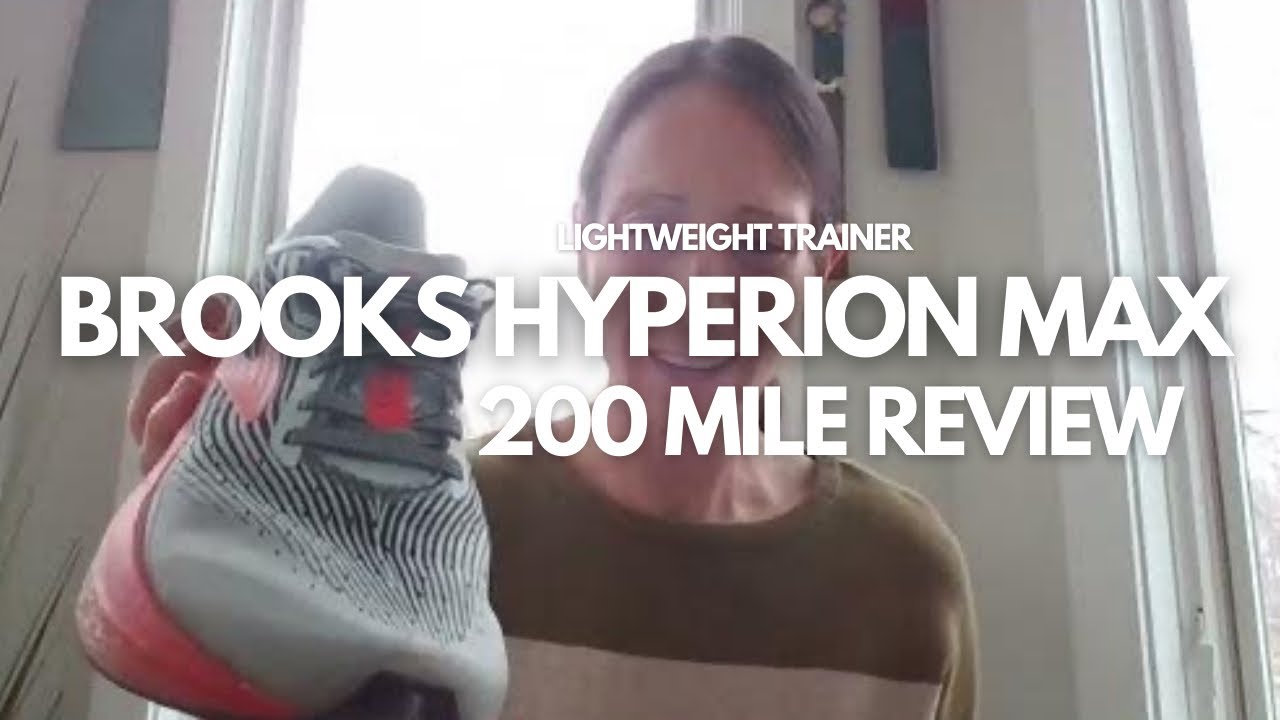 Brooks Hyperion Max: 200 Mile Review! - YouTube