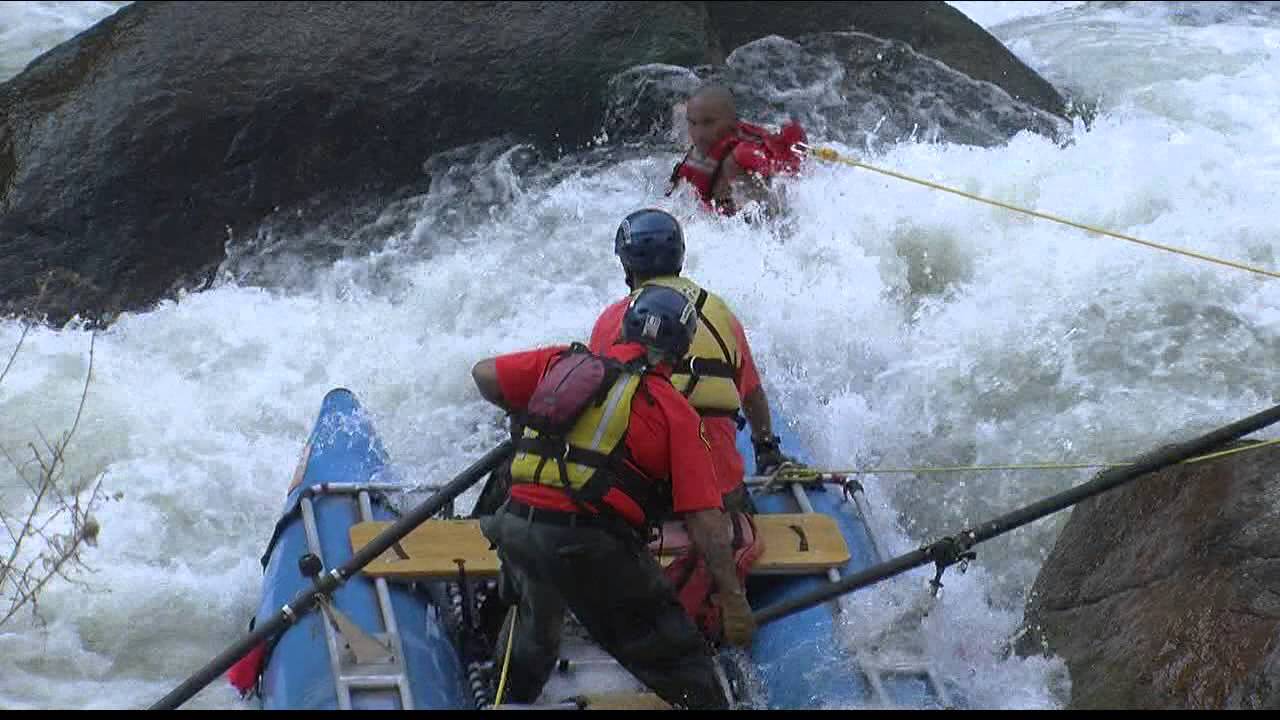 071412 DRAMATIC RIVER RESCUE PKG - YouTube